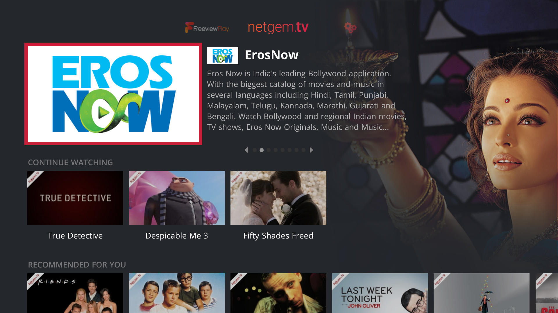 Eros Now joins netgem.tv - TVBEurope