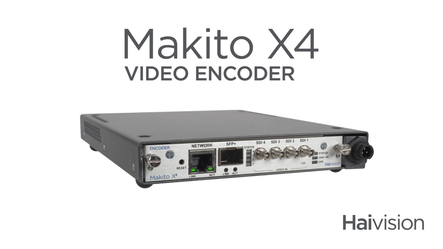 Haivision debuts Makito X4 video decoder - TVBEurope