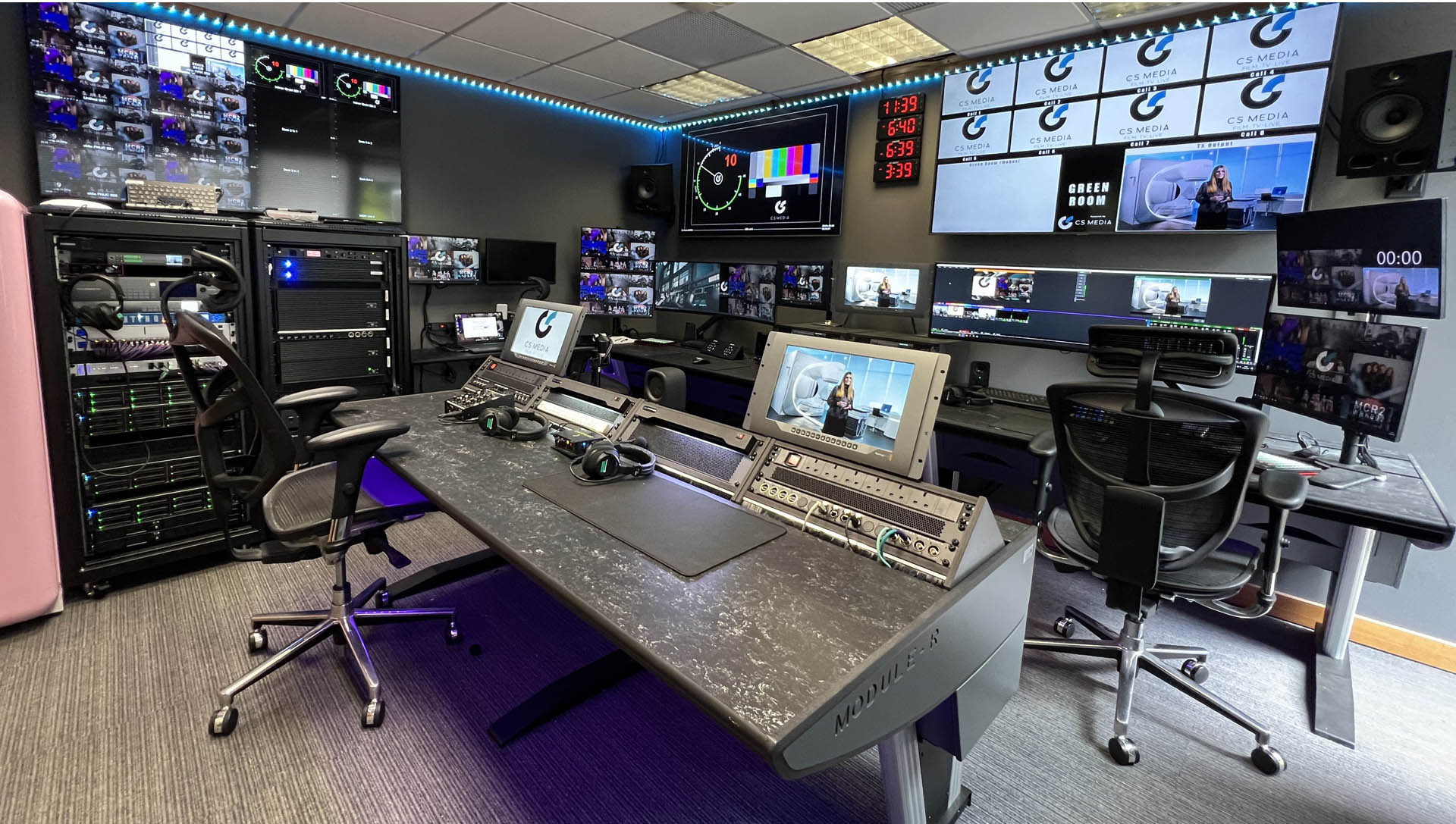 CS Media selects Custom Consoles for new MCR - TVBEurope
