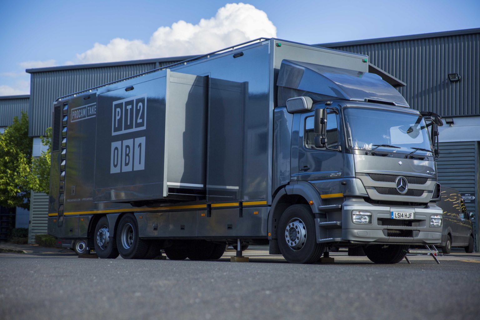 Procam Take 2 debuts UK's largest cinematic outside broadcast truck ...