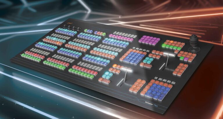 Vizrt unveils TriCaster Flex Dual control panel - TVBEurope