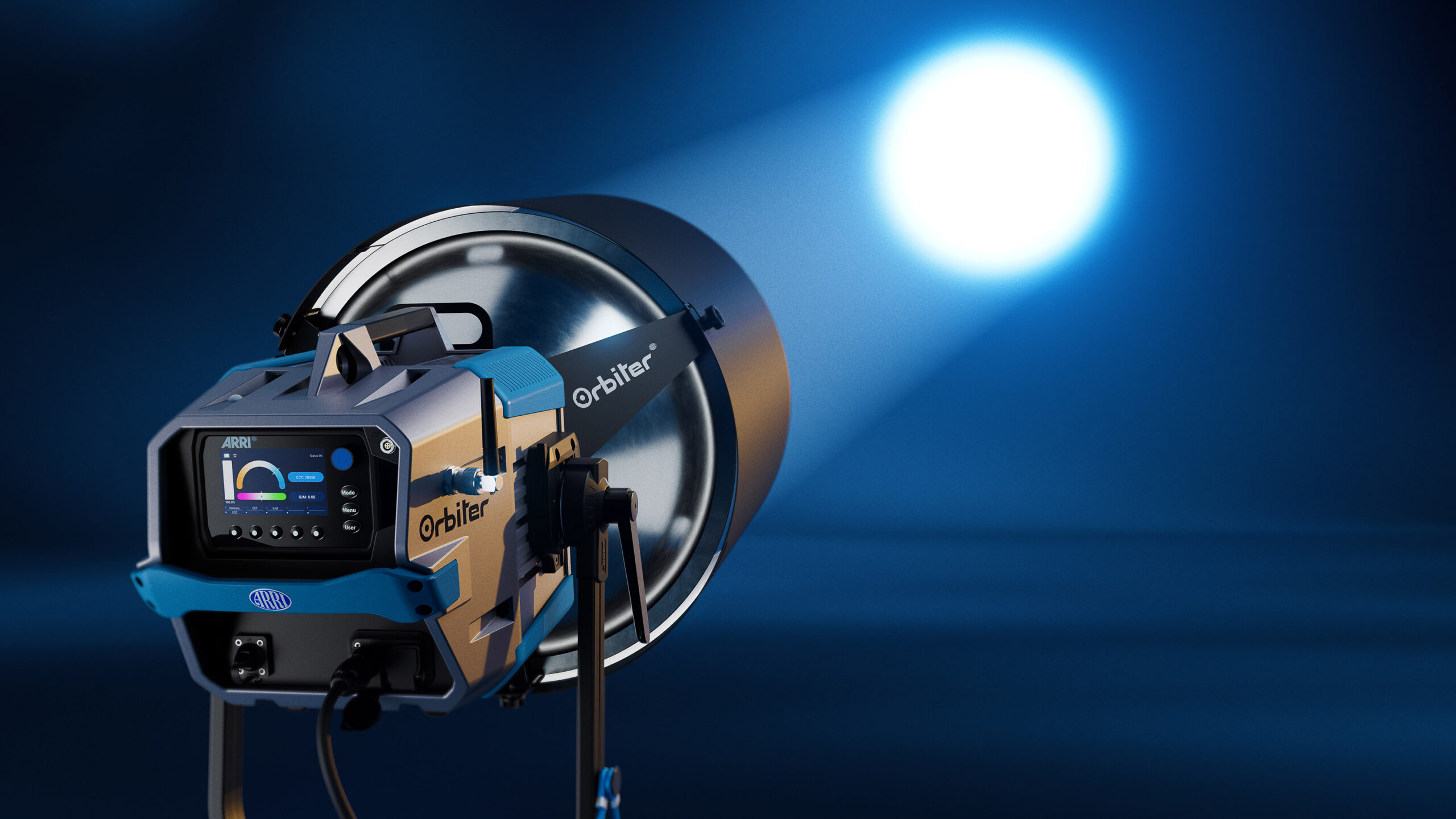 ARRI lights up LED spotlight market with new Orbiter Beam - TVBEurope