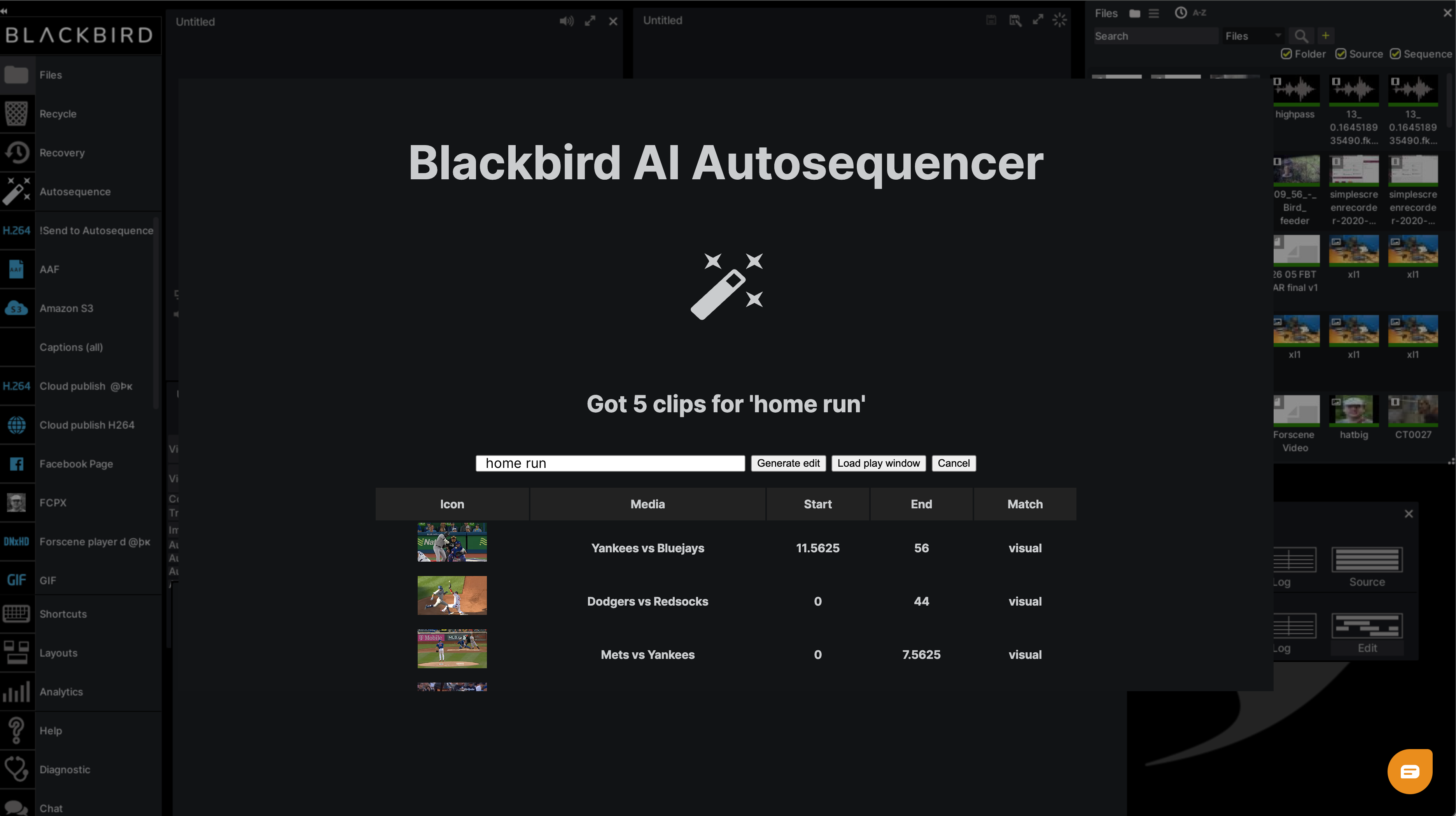 Blackbird adds indexing and AI auto sequencing to video editing platform - TVBEurope