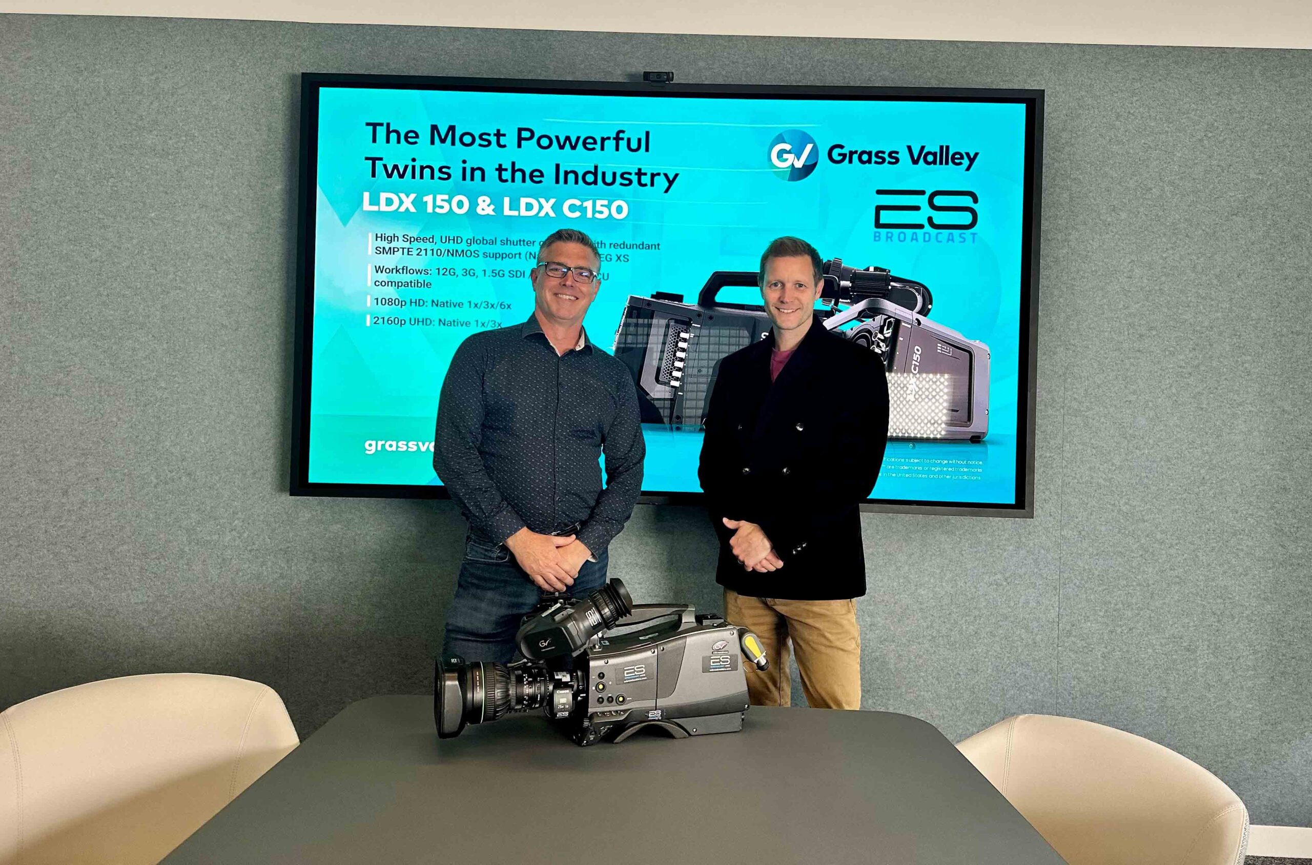 Grass Valley and ES Broadcast drive innovation with strategic ...