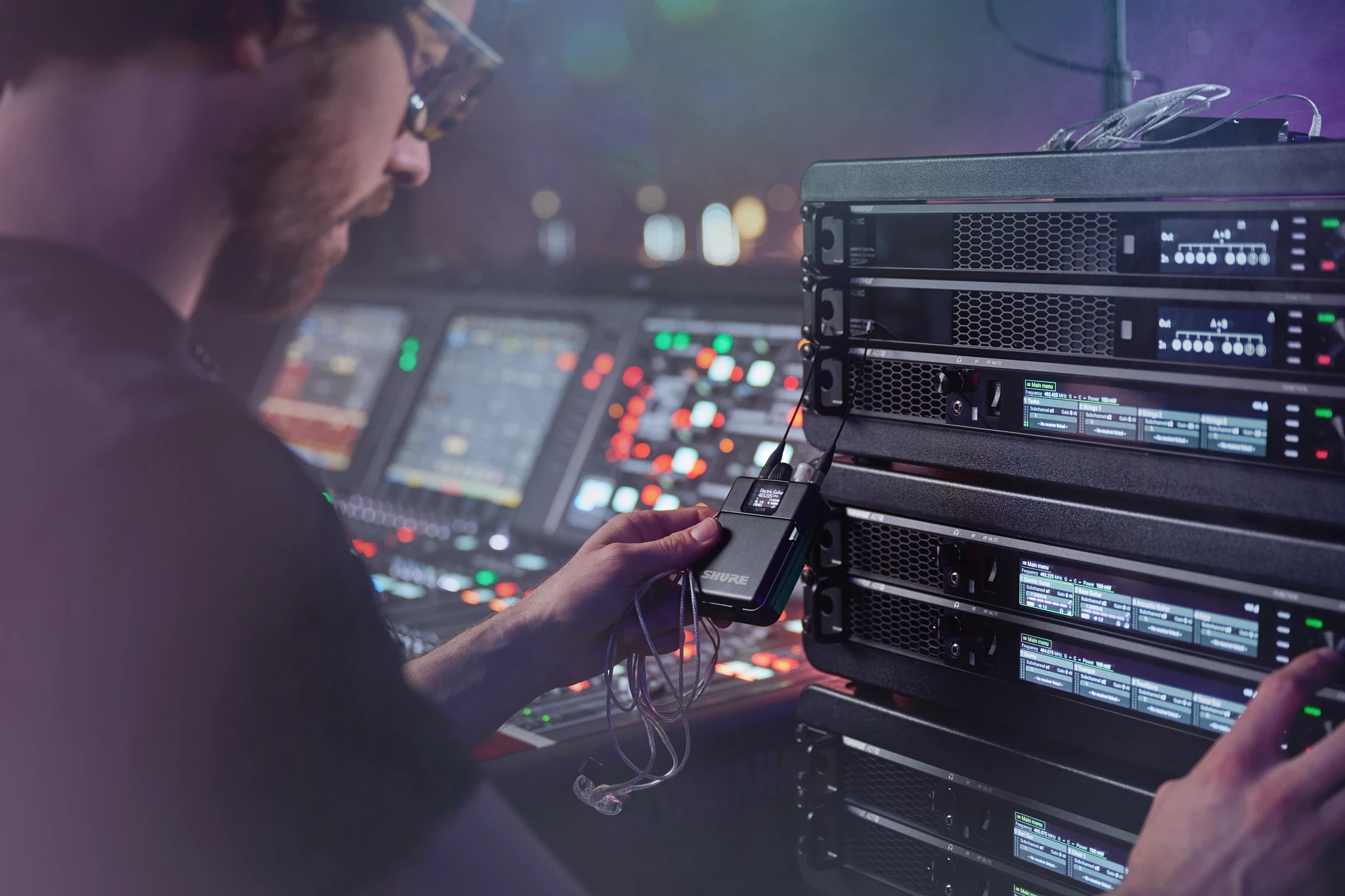 Shure debuts digital wireless in ear monitoring solution - TVBEurope