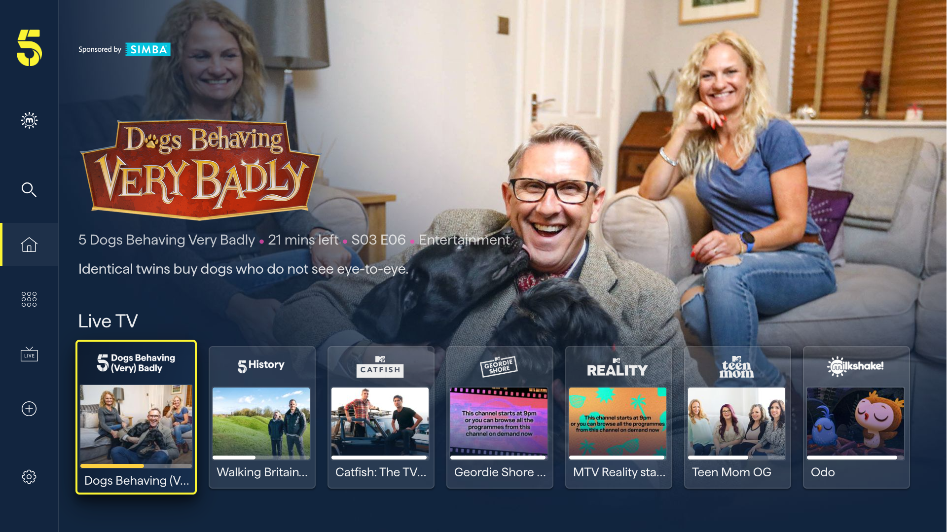 It's all on 5 as Channel 5 and My5 unify and relaunch - TVBEurope