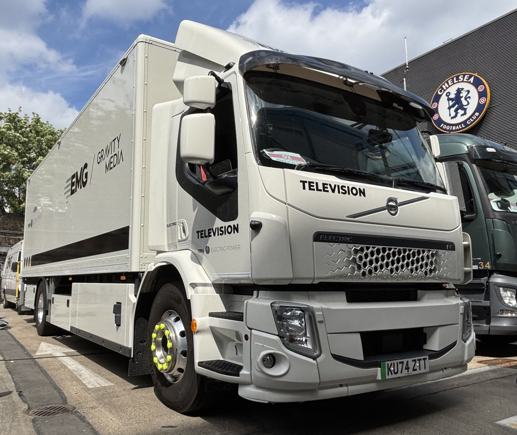 Here we go! Gravity Media's electric tender vehicle is ready for ...