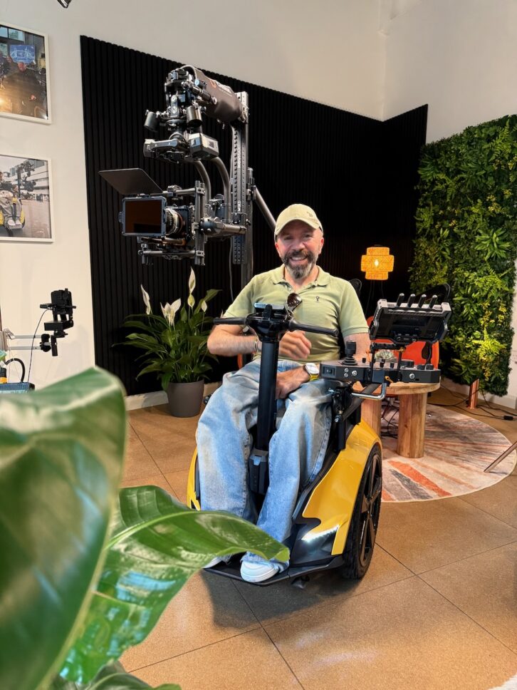 CAERUS launches 'world first' wheelchair camera system - TVBEurope