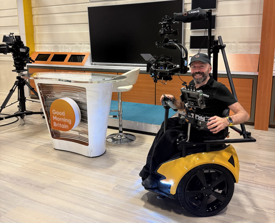 CAERUS launches 'world first' wheelchair camera system - TVBEurope