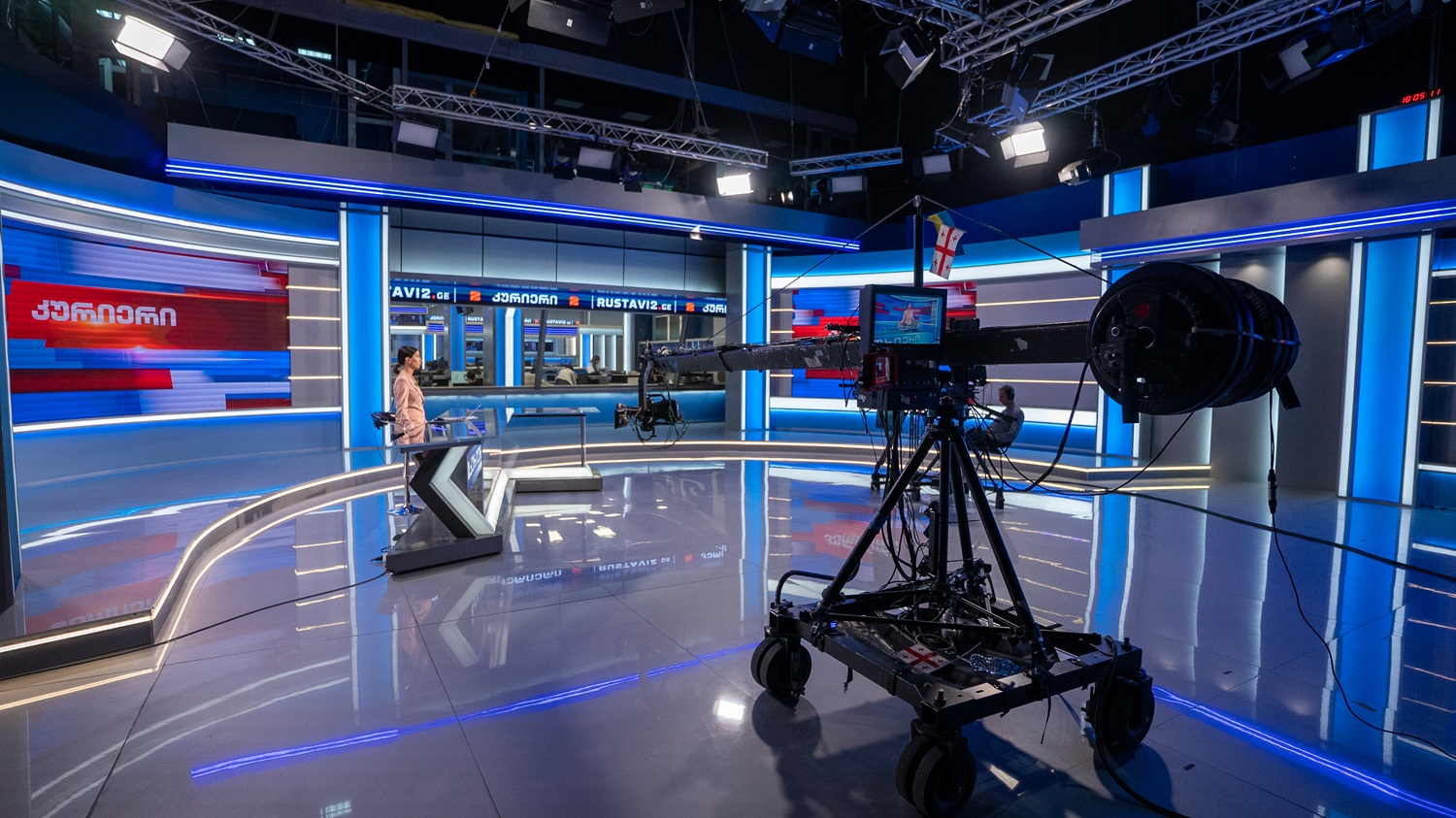 Broadcast Solutions designs and implements completely new technical platform for Georgian ...