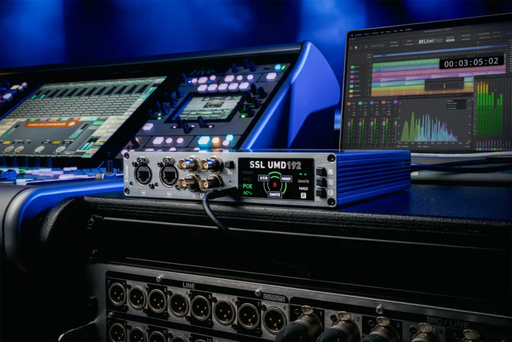 Solid State Logic introduces portable MADI and Dante audio interface ...